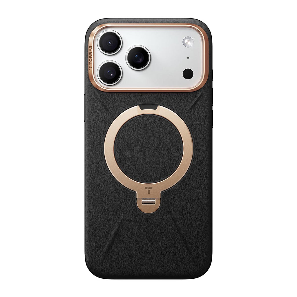TORRAS Ostand Spin VegSkin Series Case for iPhone 17 Pro 6.3" / iPhone