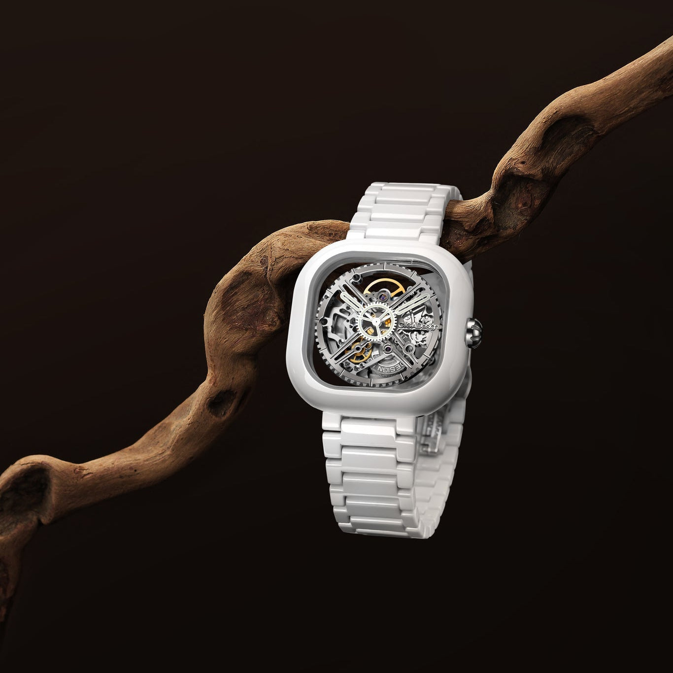 CIGA Design Mechanical Watch Y Series · Eastern Jade, White