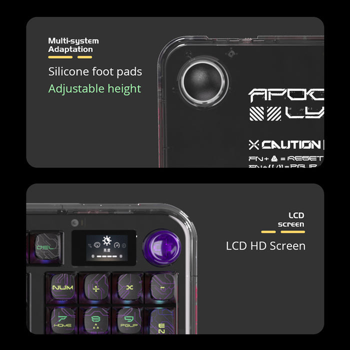 O2W SELECTION PIIFOX ER95 Mechanical Keyboard