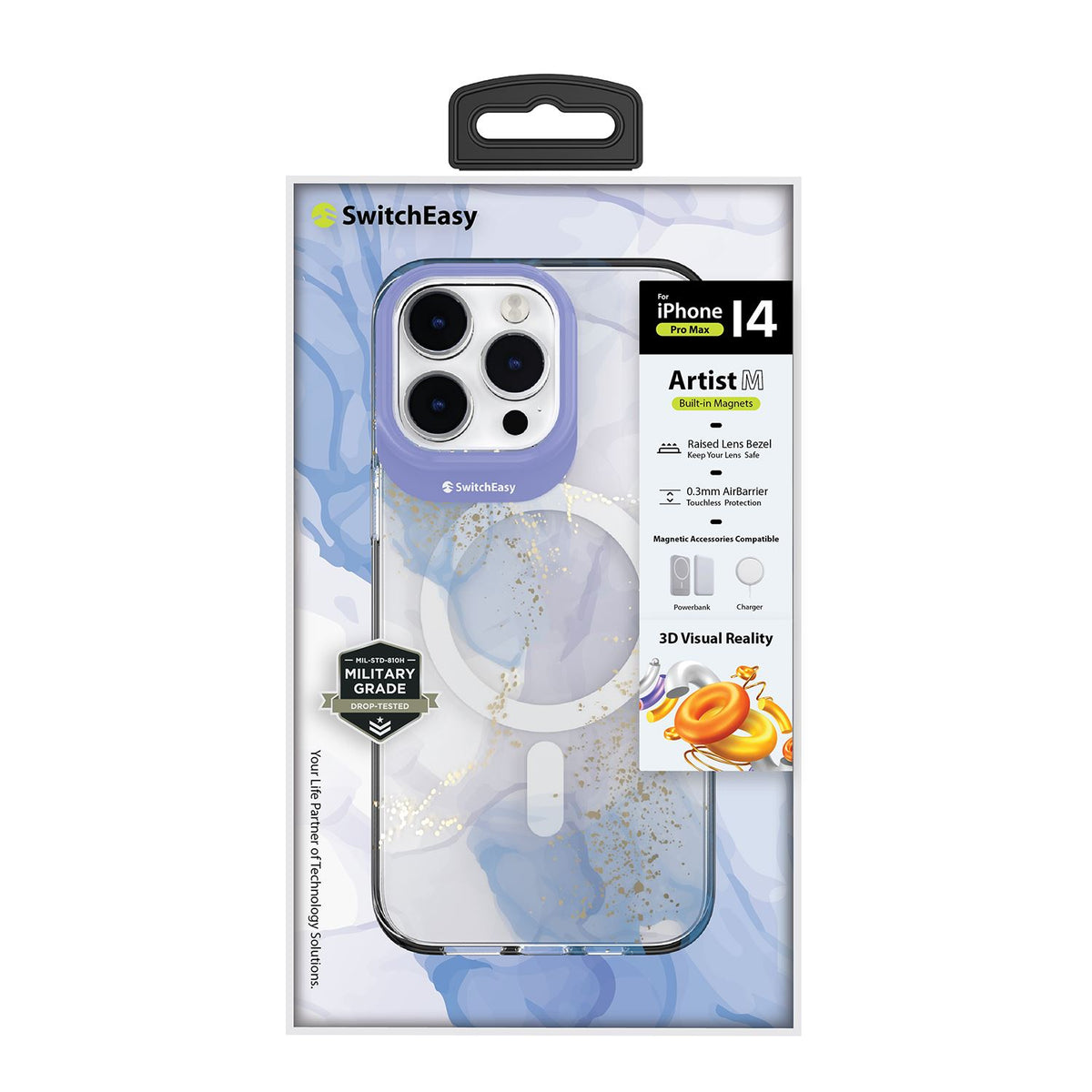 SwitchEasy Artist M with MagSafe Case for iPhone 14 Series – ONE2WORLD